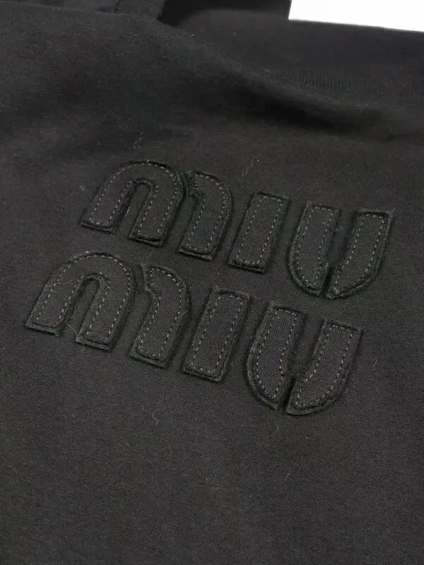 Miu Miu 2010s Logo Long-sleeve T-shirt
