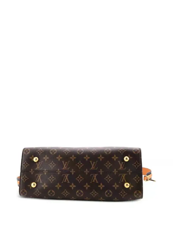 LOUIS VUITTON Monogram Canvas Tuileries Satchel - Red