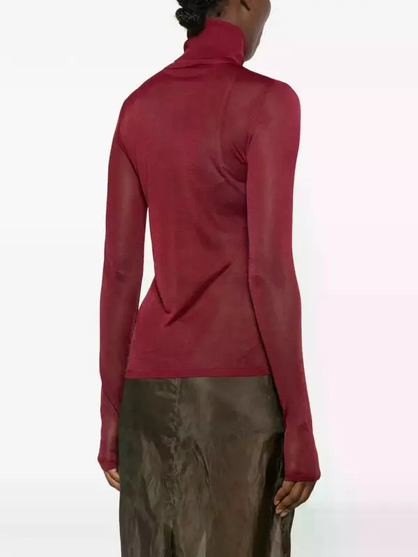 Zimmermann Fine-knit High-neck Sweater
