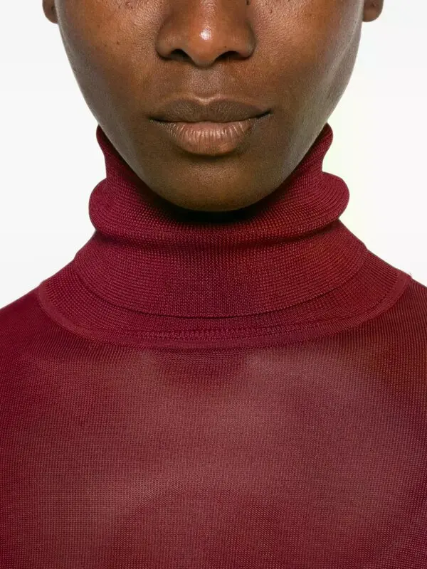Zimmermann Fine-knit High-neck Sweater