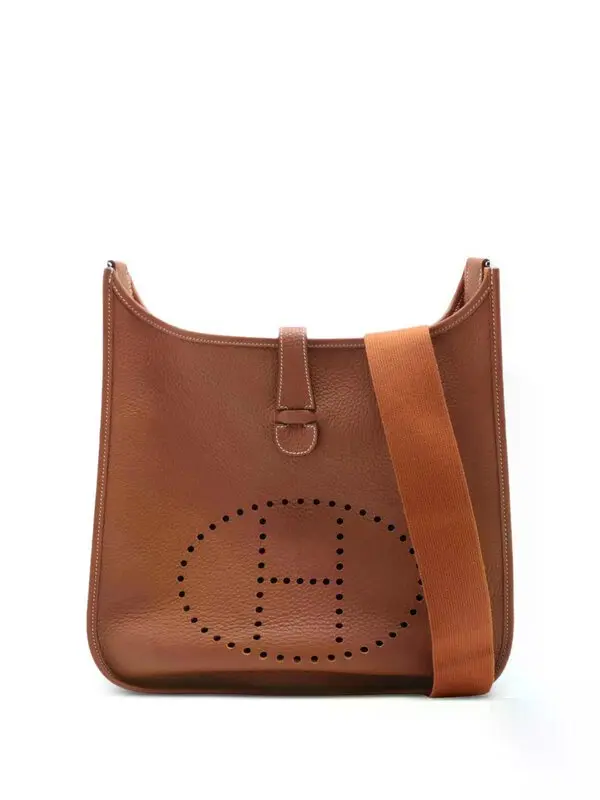 Hermès 2025 Clemence Evelyne Iii 33 Crossbody Bag - Brown