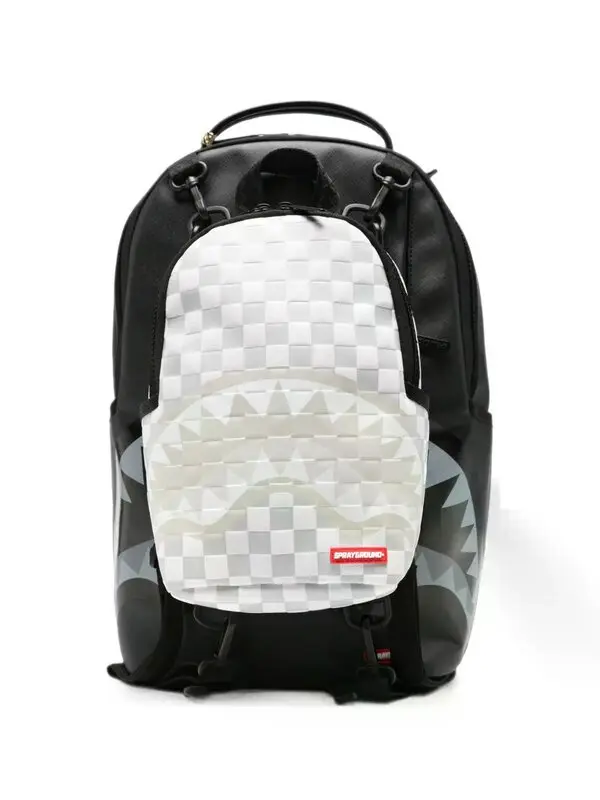 SPRAYGROUND Shark Mouth Checkered Backpack