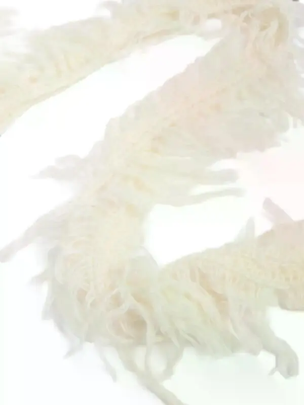 ANN DEMEULEMEESTER Brushed-knit Scarf