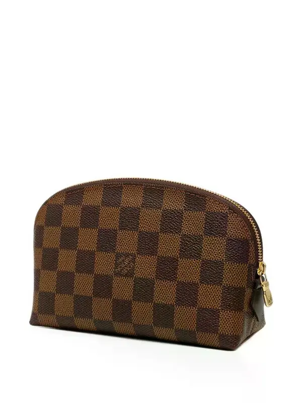 LOUIS VUITTON 2019 Damier Ebene Cosmetic Pm Pouch