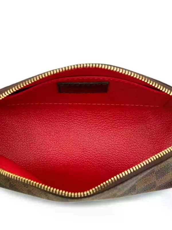 LOUIS VUITTON 2019 Damier Ebene Cosmetic Pm Pouch