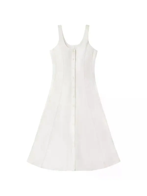 Citizens Of Humanity Rosetta Button-front Midi Dress