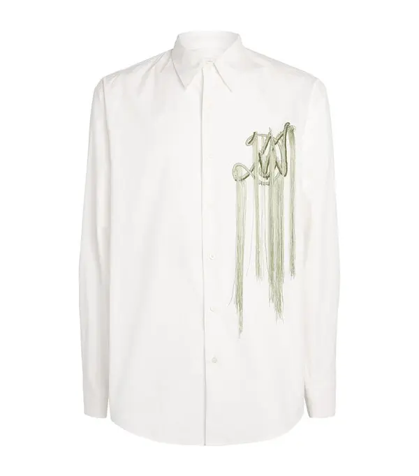 Dries Van Noten Cotton Embroidered Shirt