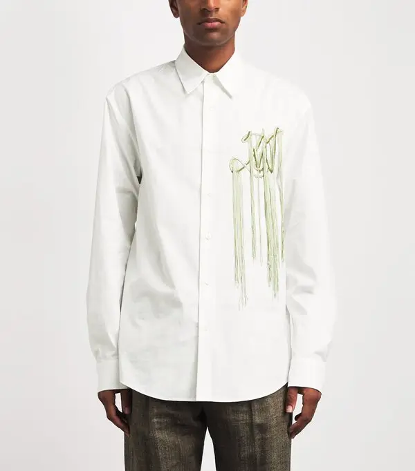 Dries Van Noten Cotton Embroidered Shirt