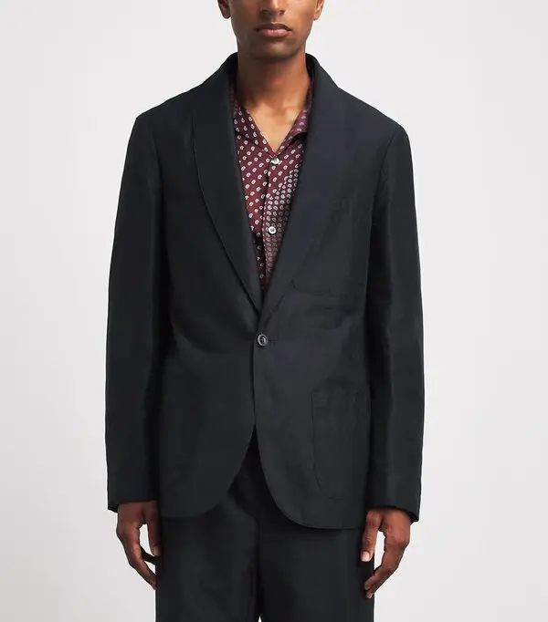 MAISON MARGIELA Satin Double-pocket Blazer