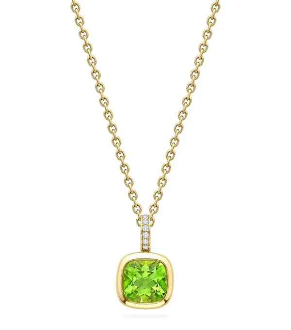BOODLES Yellow Diamond And Peridot Dolce Vita Pendant - Gold