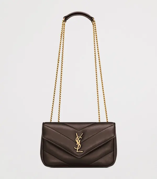 Saint Laurent Mini Matelassé Loulou Shoulder Bag