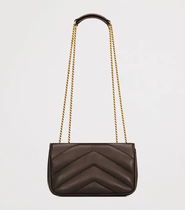 Saint Laurent Mini Matelassé Loulou Shoulder Bag