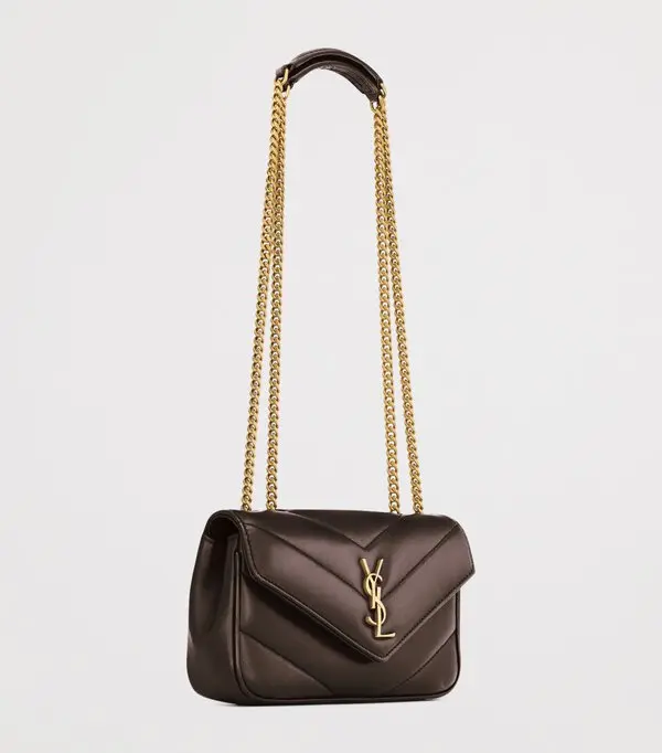 Saint Laurent Mini Matelassé Loulou Shoulder Bag