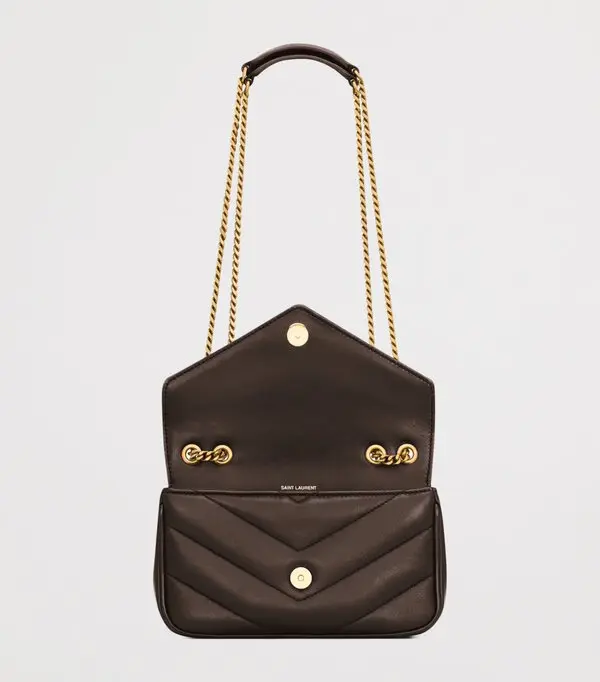 Saint Laurent Mini Matelassé Loulou Shoulder Bag