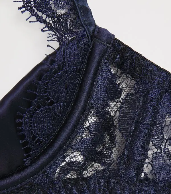 COCO DE MER Lace Tamara Quarter-cup Bra