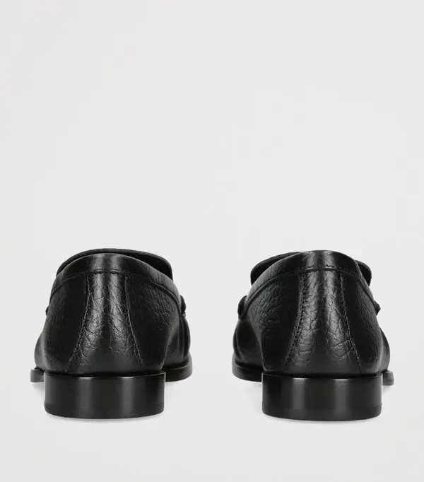 Dries Van Noten Leather Penny Loafers
