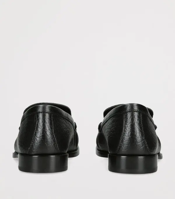 Dries Van Noten Leather Penny Loafers