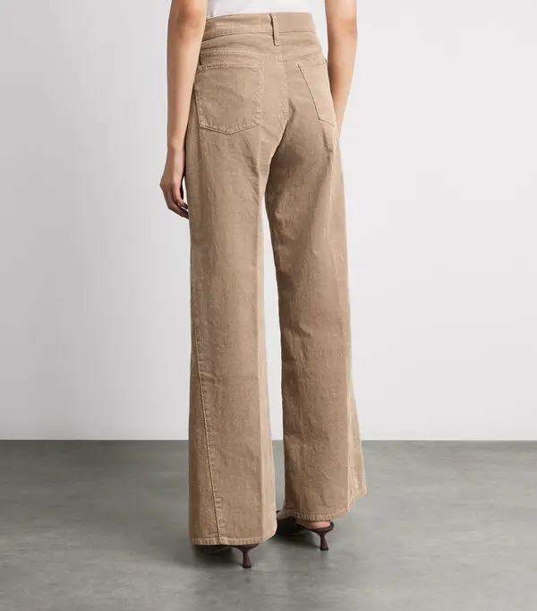 7 For All Mankind Corduroy Wide-leg Trousers