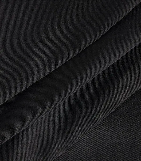 SELF-PORTRAIT Taffeta Off-the-shoulder Blouse