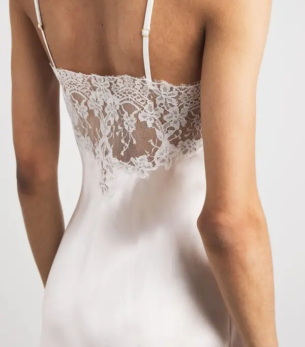 Rosamosario Silk Fatima The Bride Slip Dress