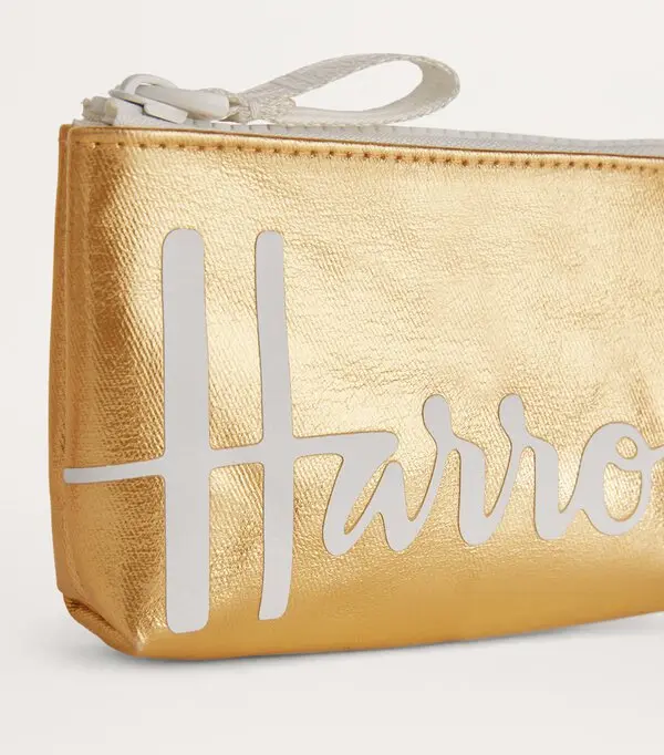 Harrods Cotton Logo Coin Purse