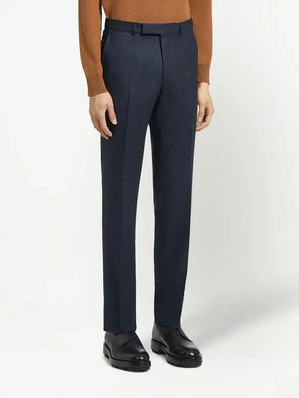 Zegna Belt Loop Casual Pants - No