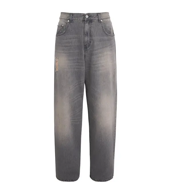 Séfr Mass Wide-leg Jeans - Black