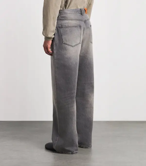 Séfr Mass Wide-leg Jeans - Black