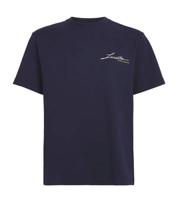 Lacoste French Made Signature Embroidery T-shirt