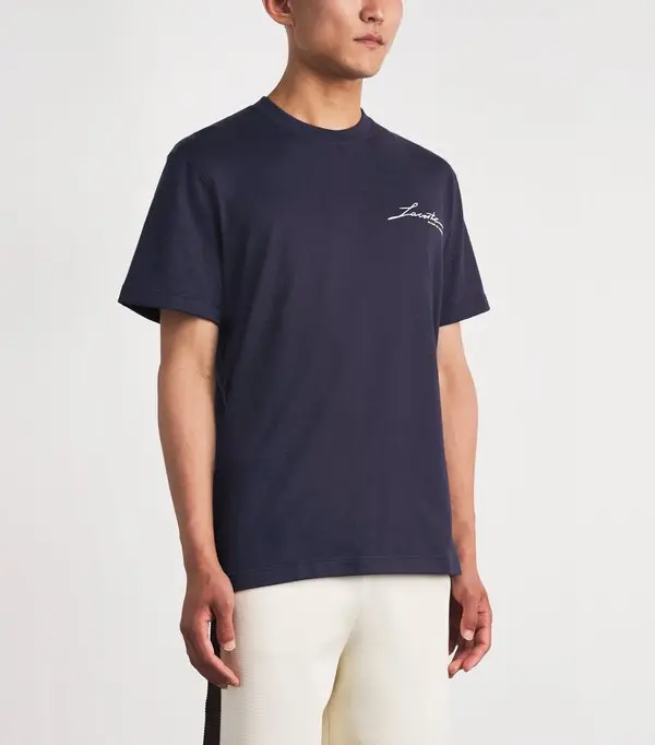 Lacoste French Made Signature Embroidery T-shirt
