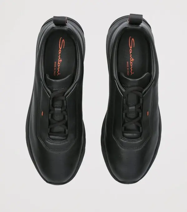 Santoni Innova Leather Sneakers