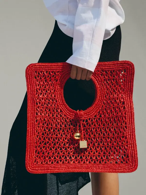 Jacquemus Woven-design Handbag