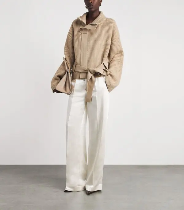Brandon Maxwell Cashmere Neal Jacket