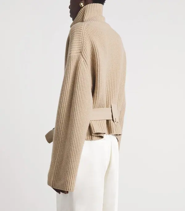 Brandon Maxwell Cashmere Neal Jacket