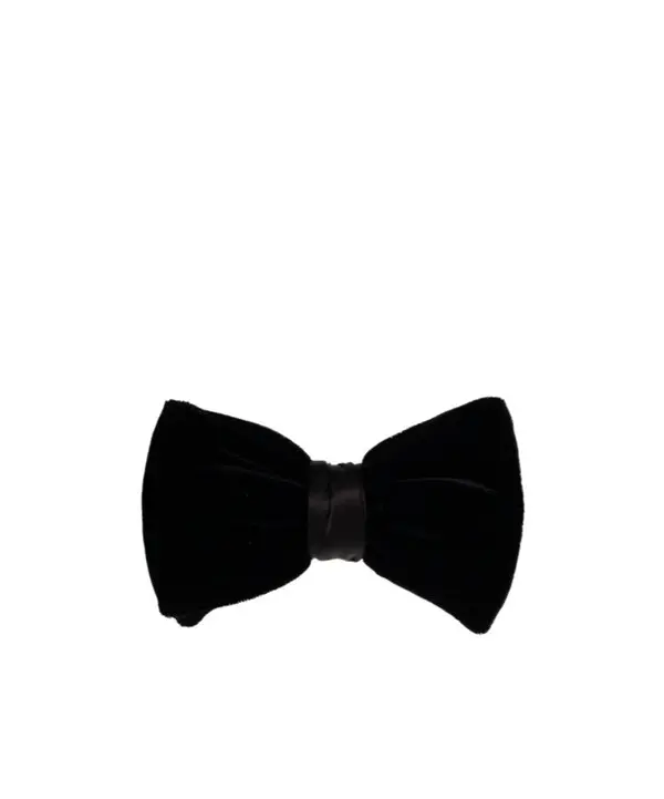 Giorgio Armani Velvet Bow Tie