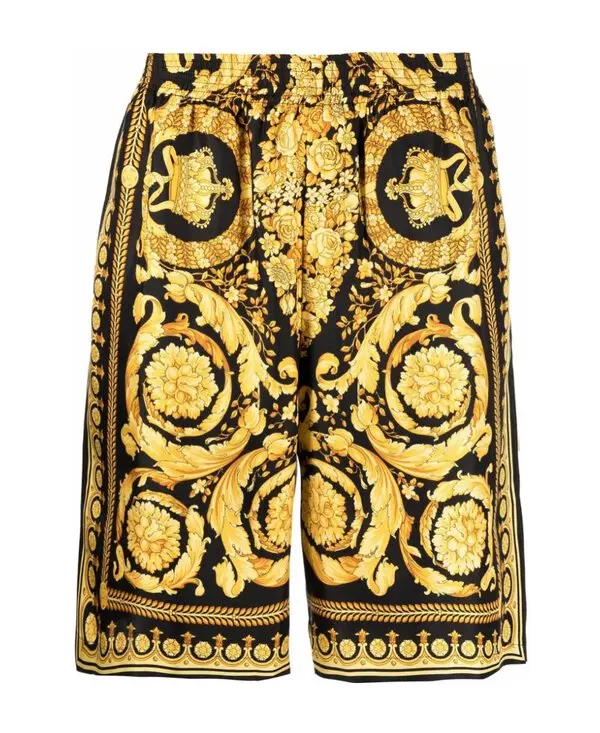 Versace Barocco Printed Bermuda Shorts