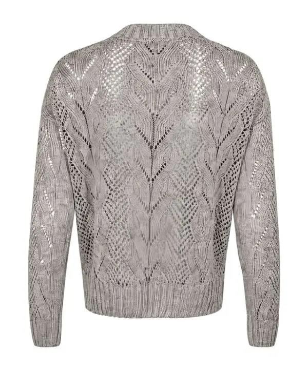 D.exterior V-neck Knit Sweater