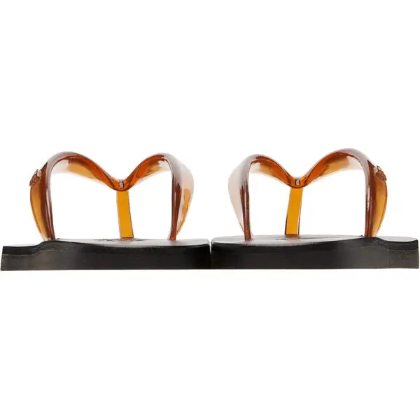 ANCIENT GREEK SANDALS Saionara Jelly Flip-flops - Transparent Caramel