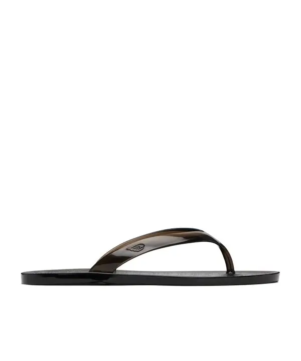 ANCIENT GREEK SANDALS Jelly Flip-flops - Black