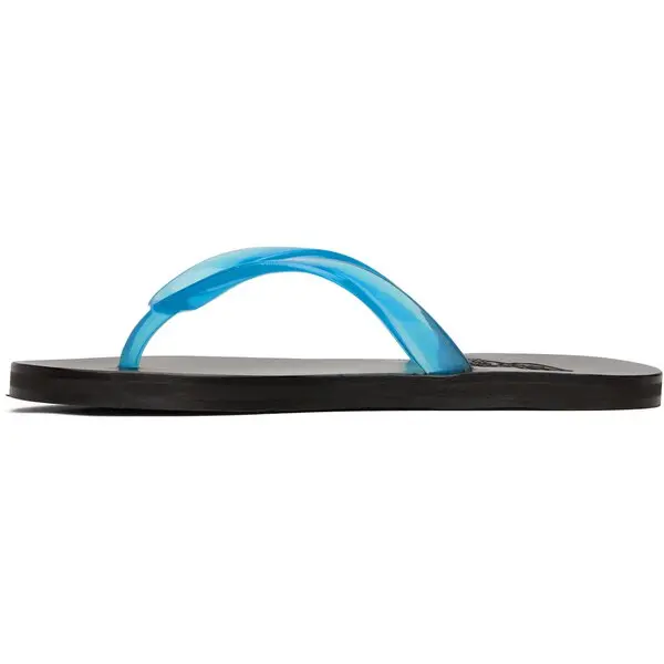 ANCIENT GREEK SANDALS Saionara Jelly Flip-flops - Transparent Blue