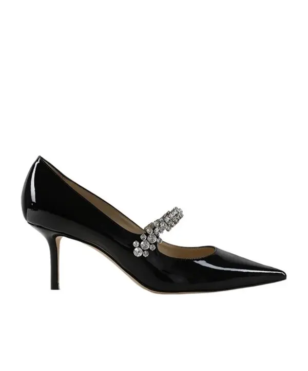 JIMMY CHOO Crystal Embellished High Heels