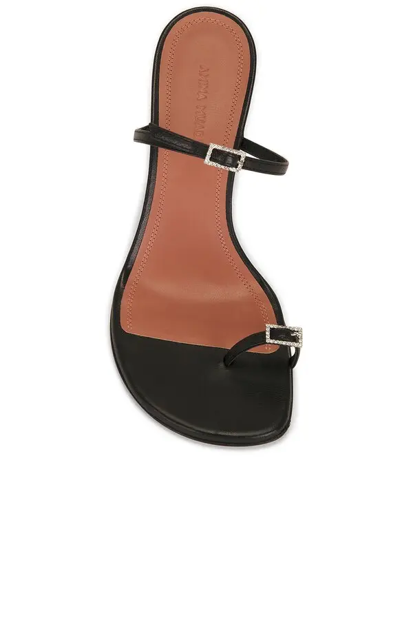 Amina Muaddi Adut 90 Thong Sandal