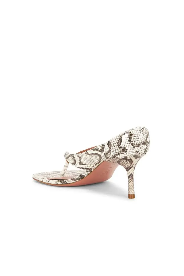 Amina Muaddi Alexandra 60 Thong Slipper Sandal