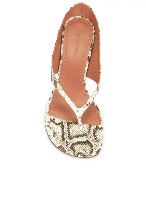 Amina Muaddi Alexandra 60 Thong Slipper Sandal