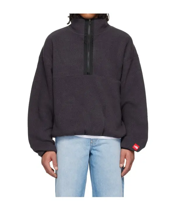 The North Face Red Box Fleece Sweatshirt - Obsidian