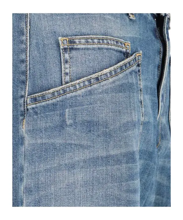 NILI LOTAN Relaxed Straight-leg Jeans - Blue
