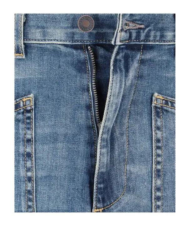 NILI LOTAN Relaxed Straight-leg Jeans - Blue