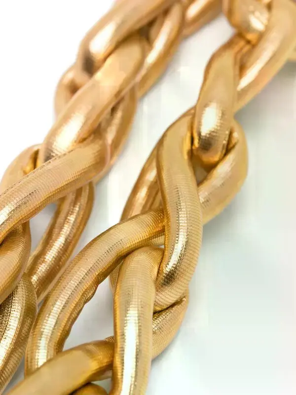 MARIA CALDERARA Chunky Interwoven Link Necklace