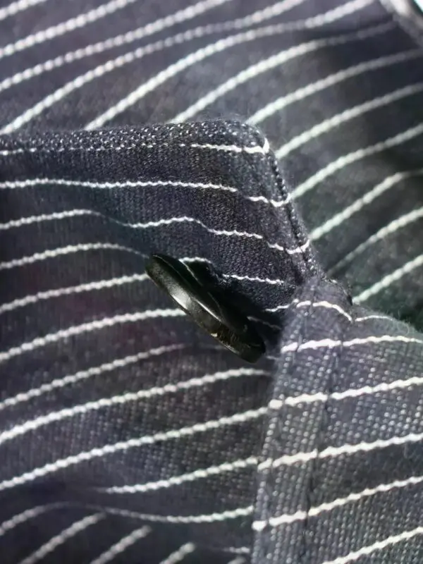 Dior Embroidered Striped Cotton Shirt Jacket