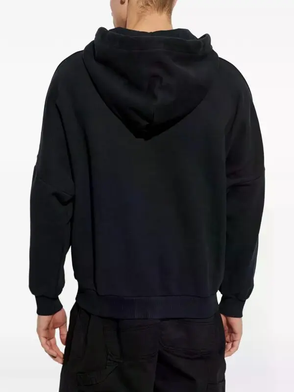 VIVIENNE WESTWOOD Batwing Embroidered Hoodie - Black